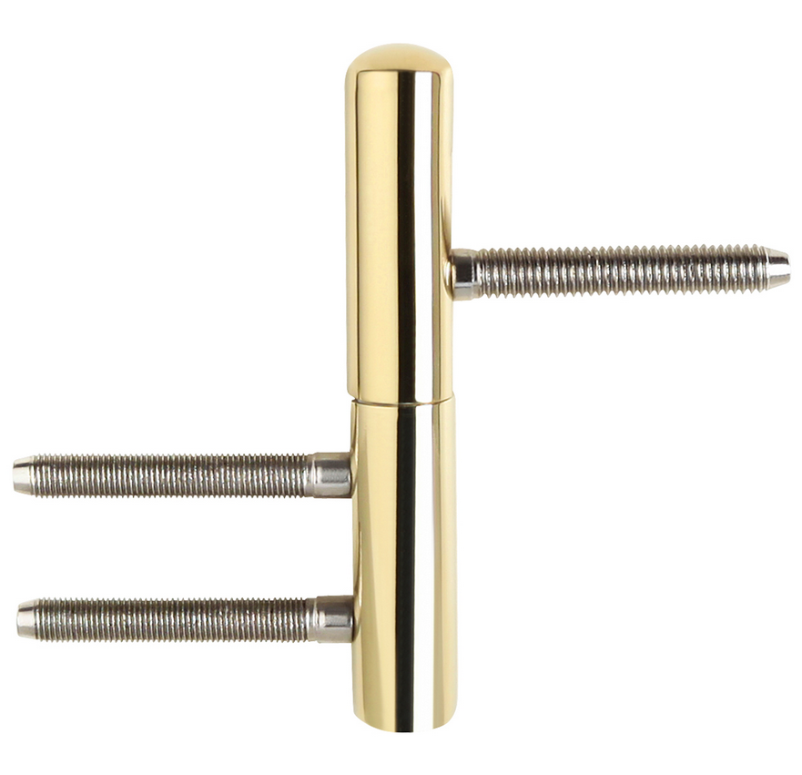 Zierhülse für Türbänder - 4 Stück Messing poliert | Messing poliert ...